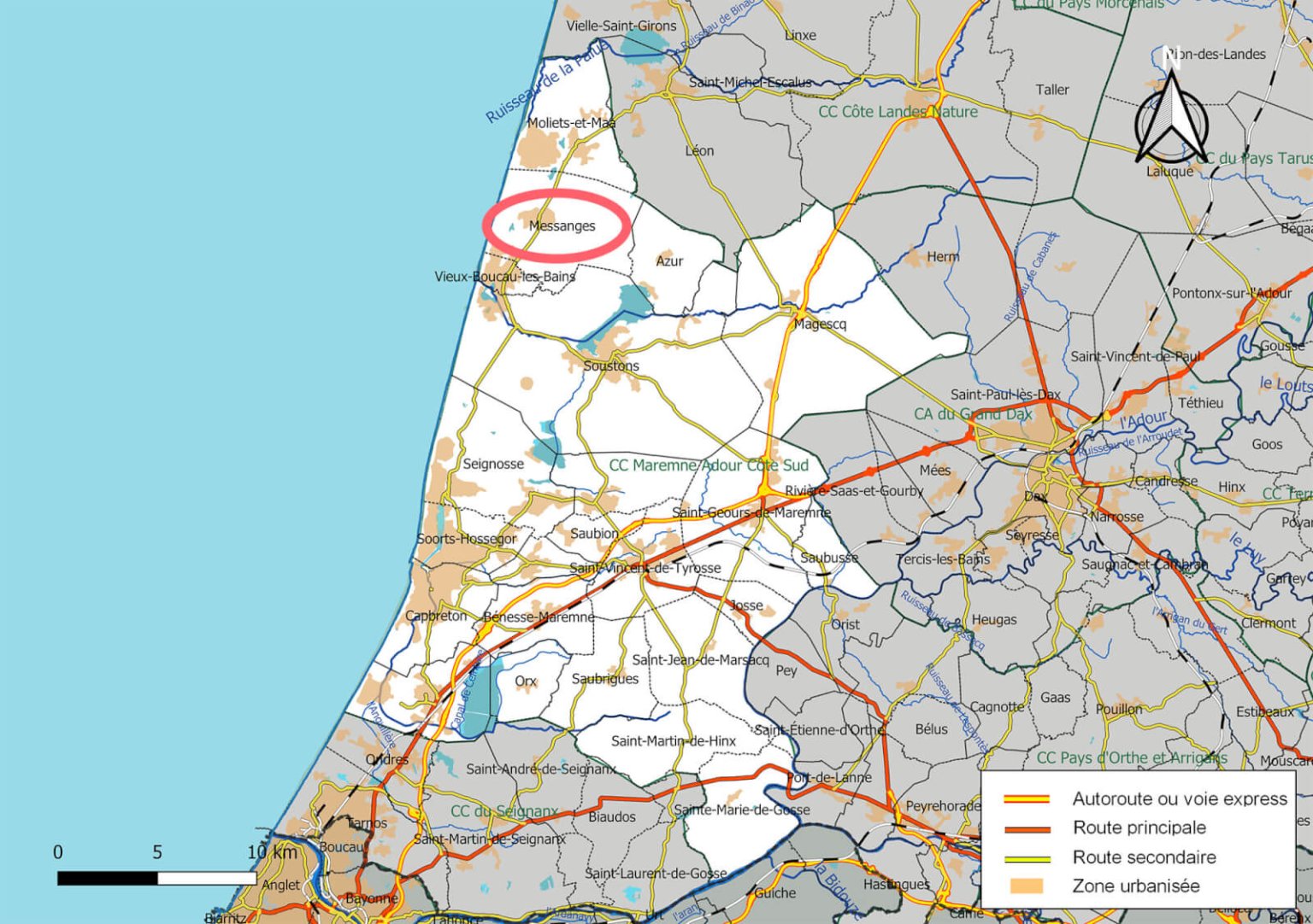 À la découverte du village de Messanges dans les Landes | Où et Quand